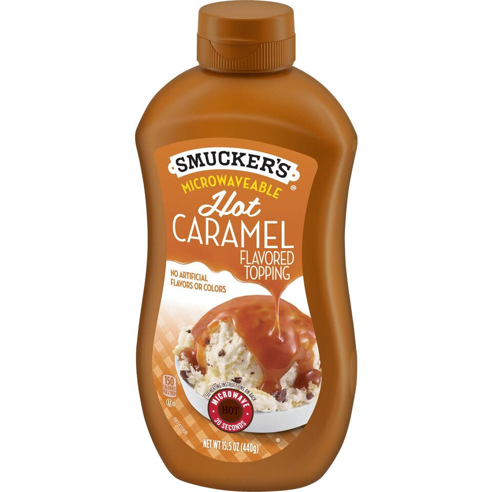 Microwaveable Hot Caramel Topping