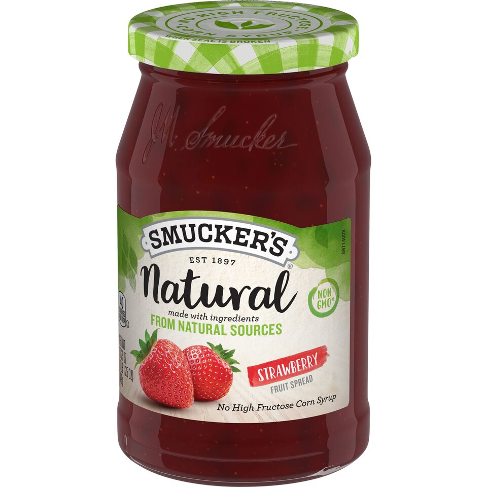 Natural Strawberry Fruit Spread