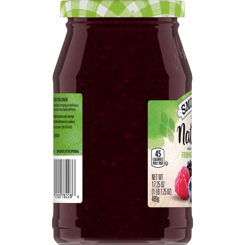 Natural Triple Berry Fruit Spread