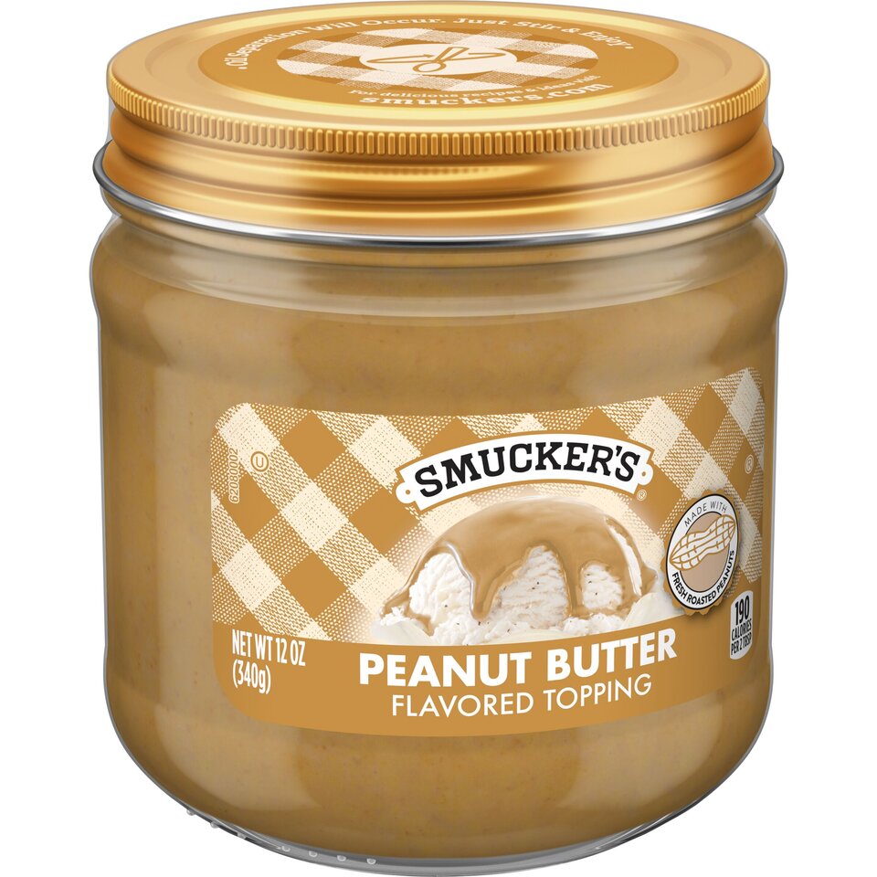 Peanut Butter Flavored Spoonable Topping