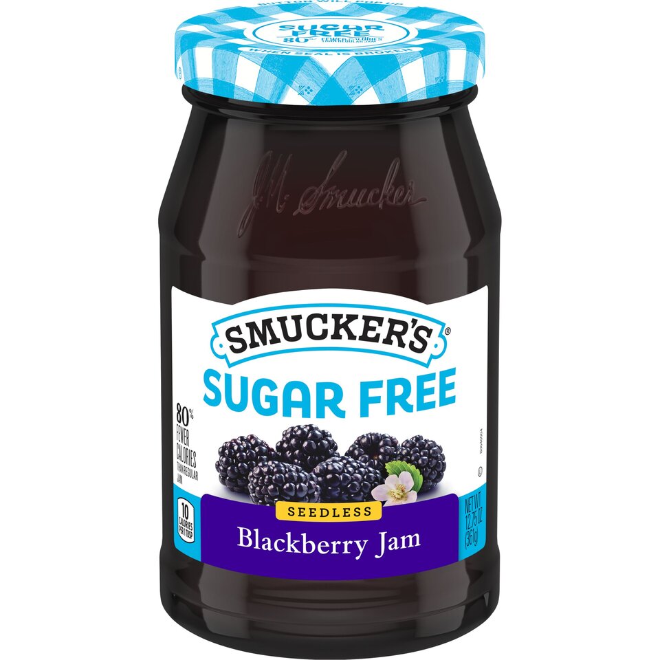 Sugar Free Seedless Blackberry Jam