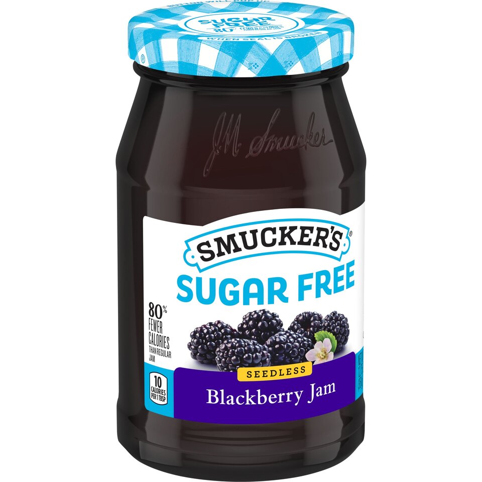 Sugar Free Seedless Blackberry Jam