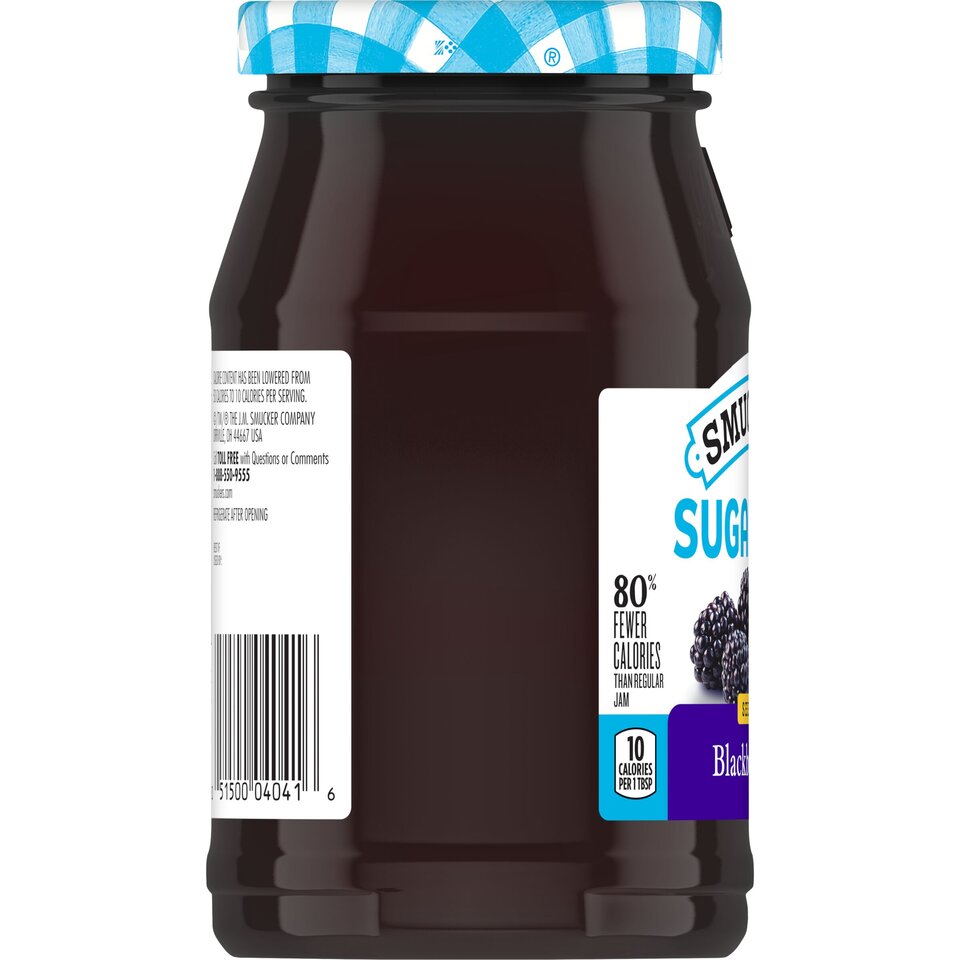 Sugar Free Seedless Blackberry Jam