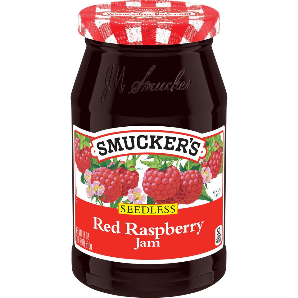 Seedless Red Raspberry Jam
