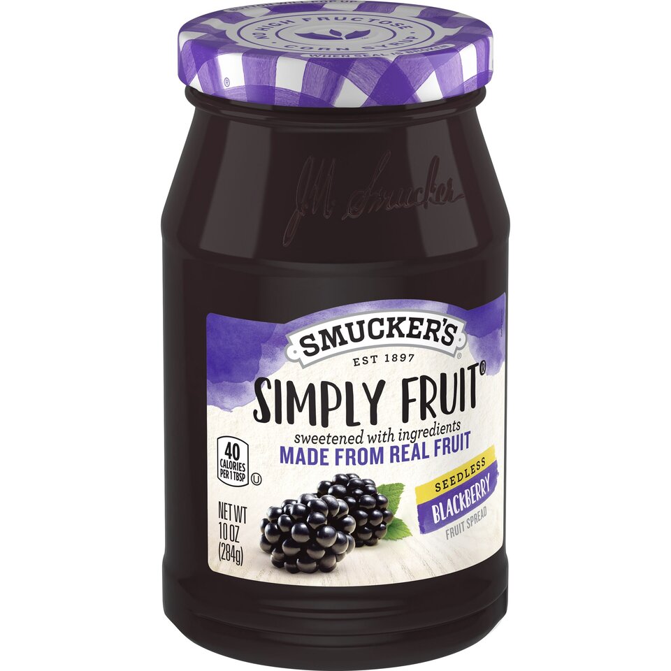 Simply Fruit® Seedless Blackberry Fruit Spread