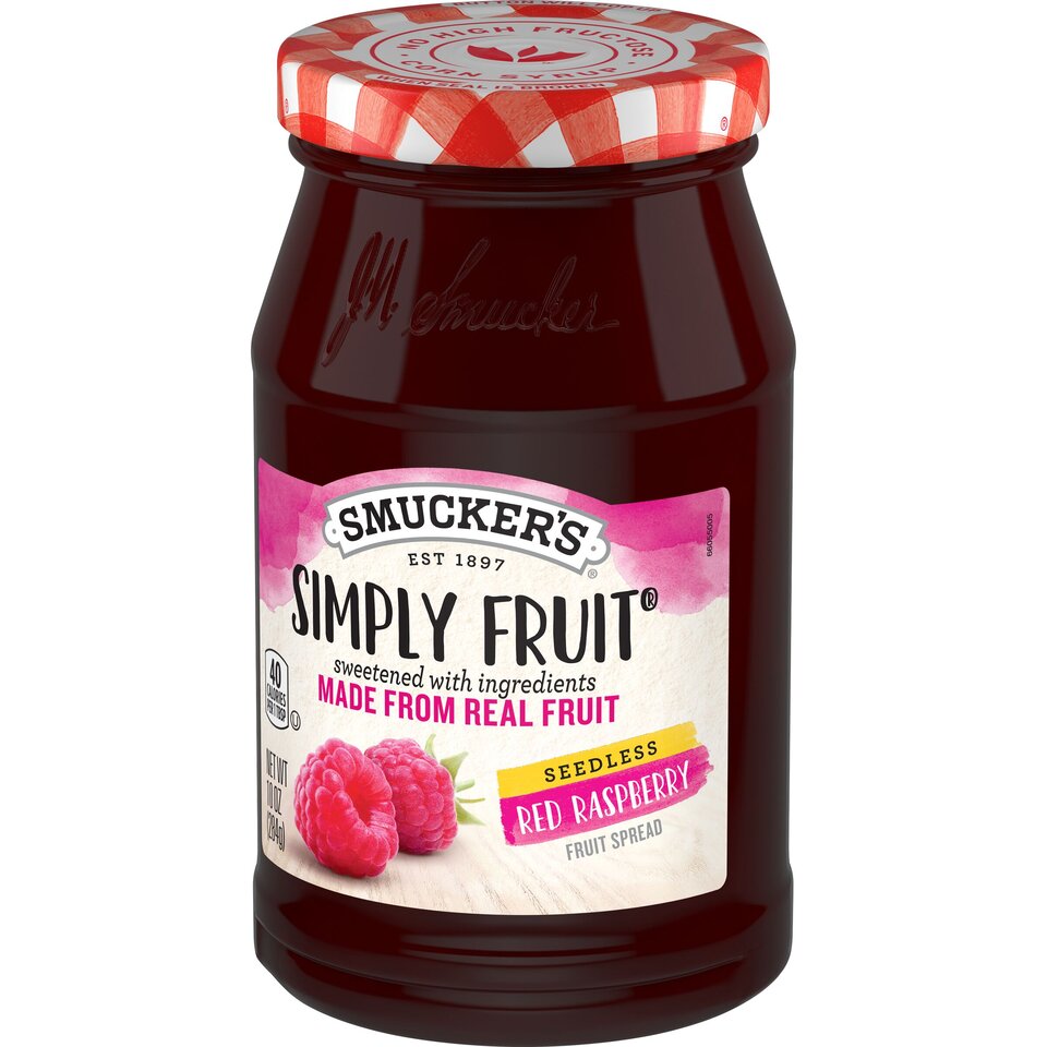 Simply Fruit® Seedless Red Raspberry Fruit Spread
