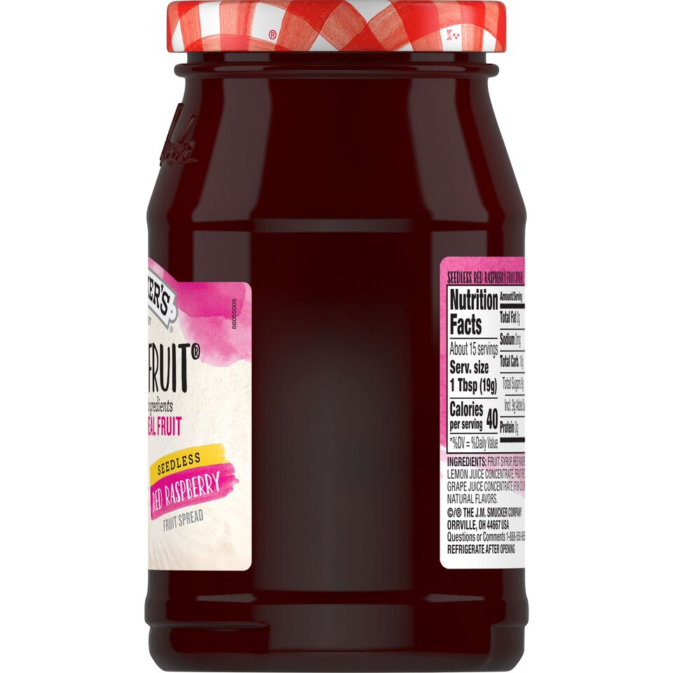 Simply Fruit® Seedless Red Raspberry Fruit Spread