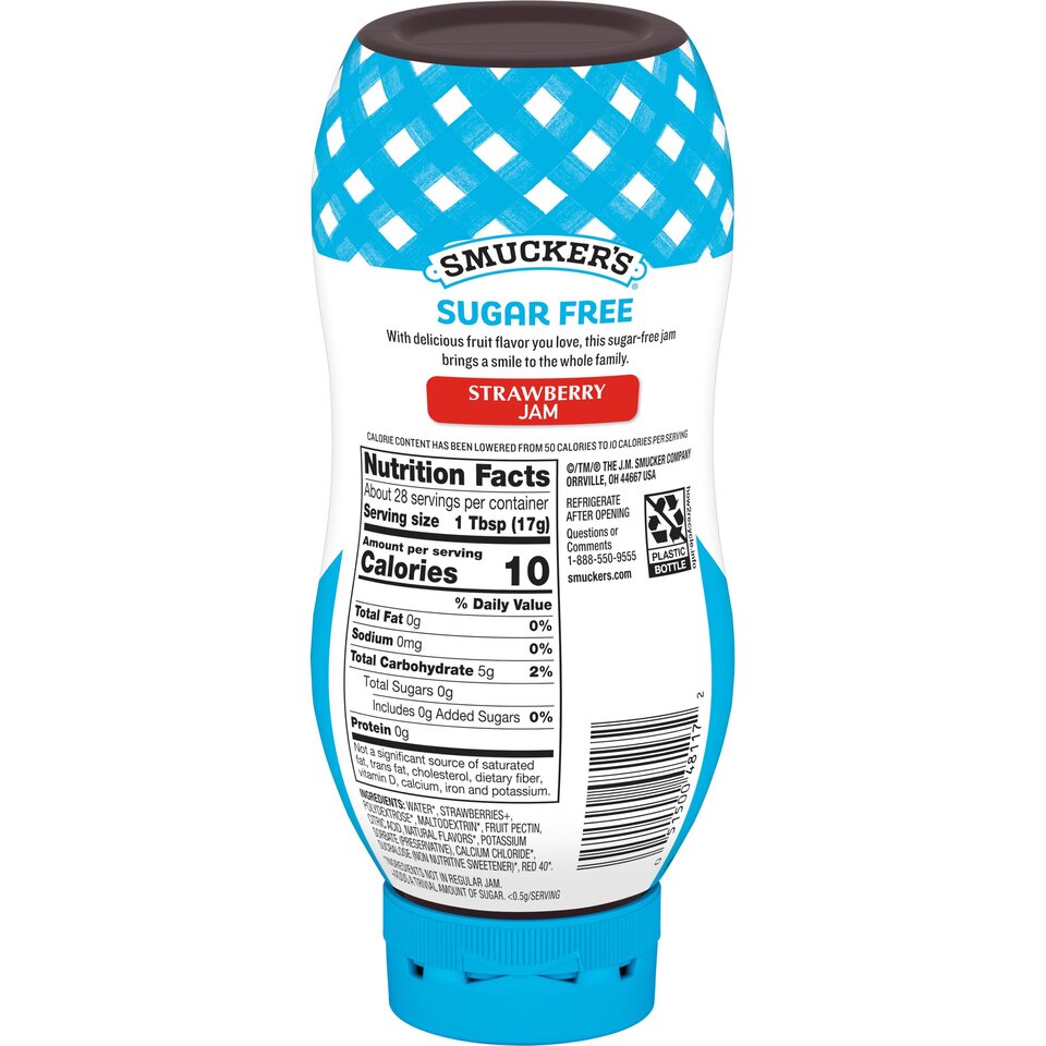 Squeeze Sugar Free Strawberry Jam