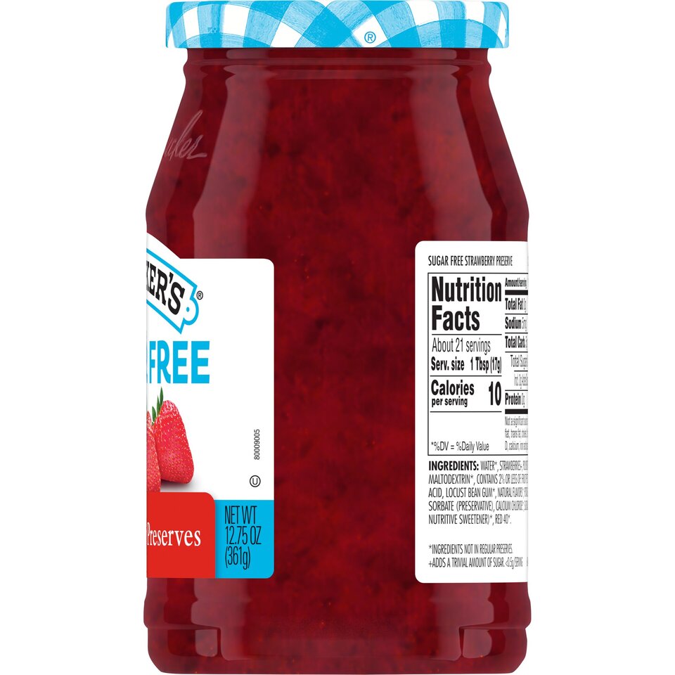 Sugar Free Strawberry Preserves